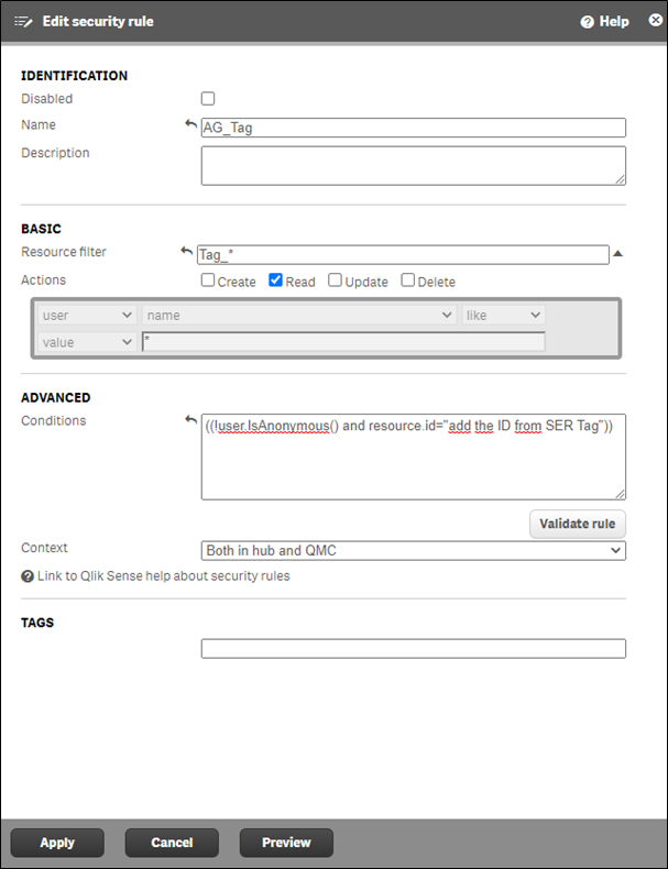 Security Rules for Qlik Sense - analyticsgate.com