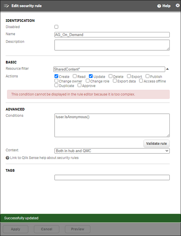 Security Rules for Qlik Sense - analyticsgate.com